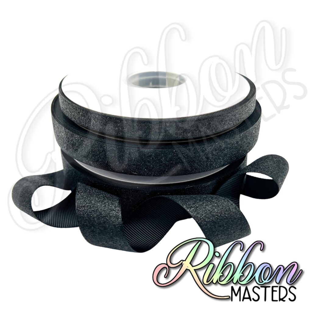Black Glitter Ribbon | Ribbon Masters